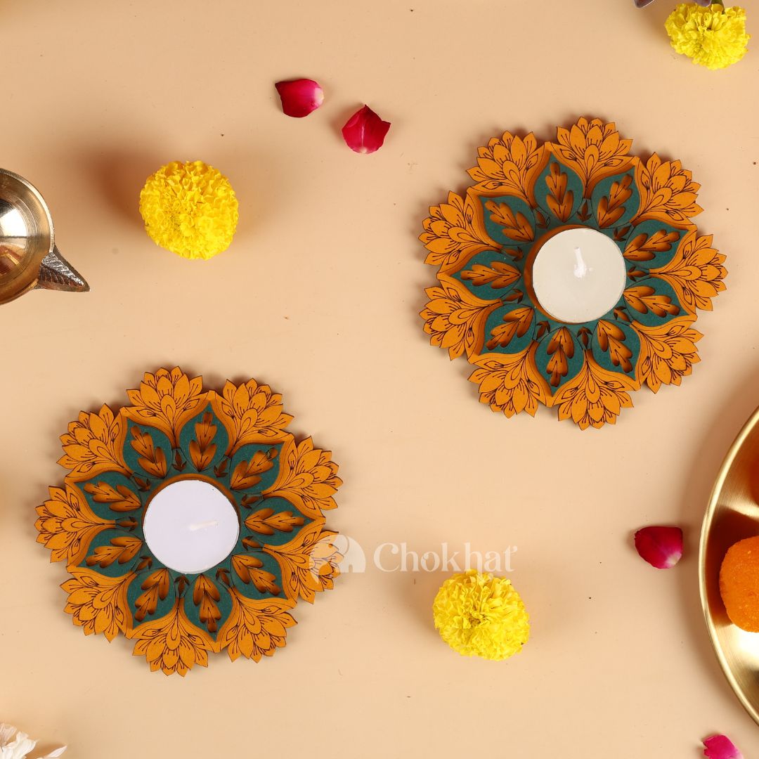Genda Candle Holder (Set of 2) – Chokhat